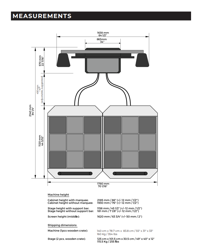 StepManiaX Compact Machine – Step Revolution LLC